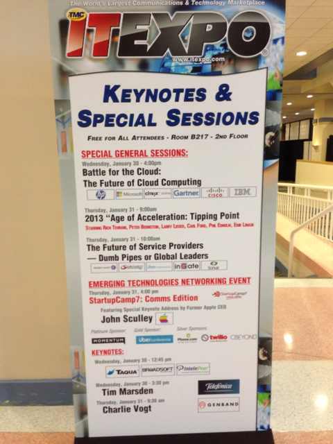 ITEXPO Miami 2013 Set Up – Tehrani.com – Tehrani on Tech