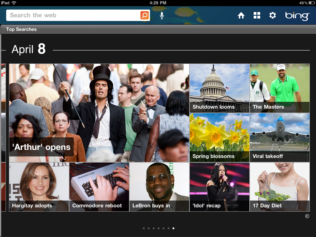 Bing For iPad: You Can Check Out But You Can Never Leave – Tehrani.com ...