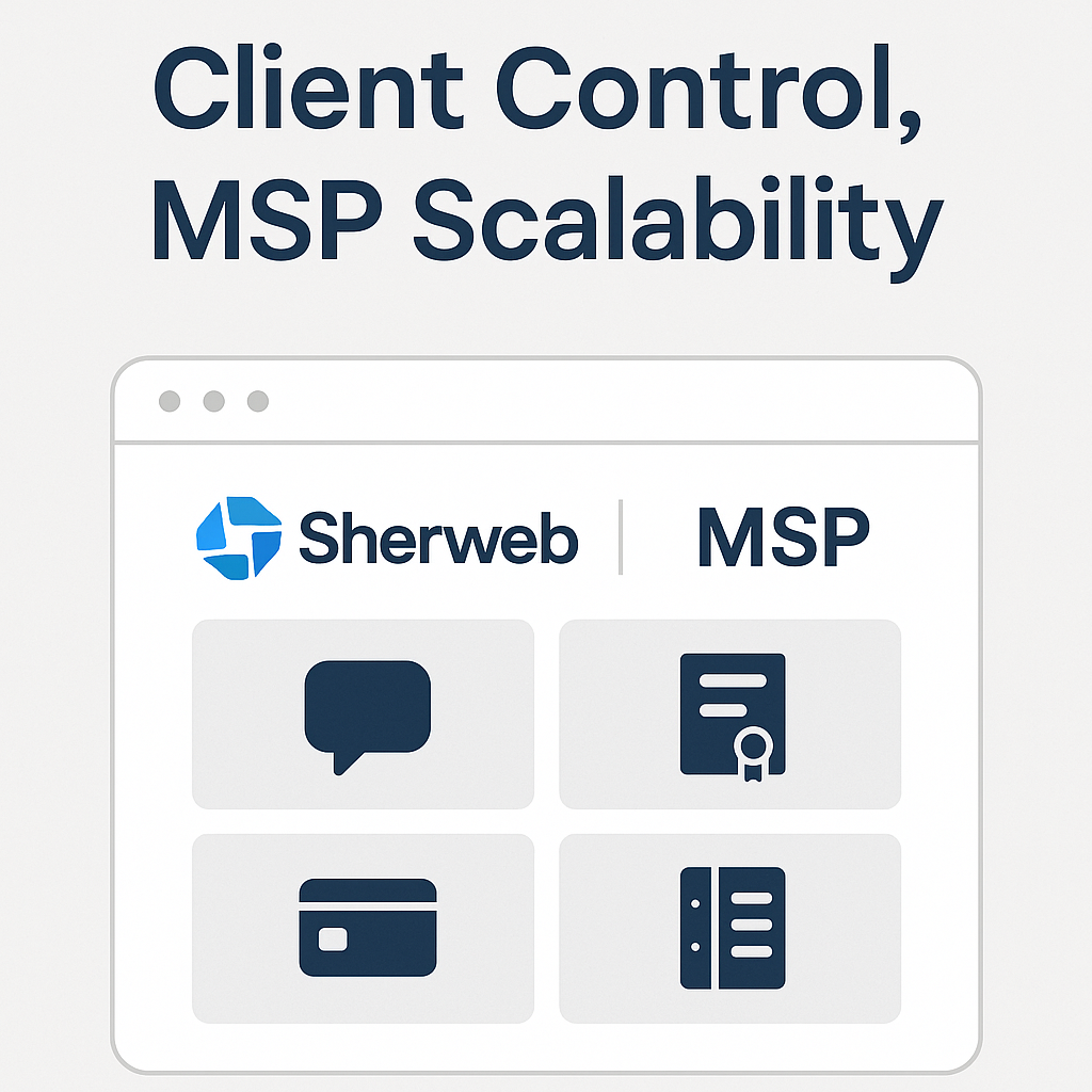 Sherweb Empowers MSP Clients with New Self-Service Portal – Tehrani.com ...