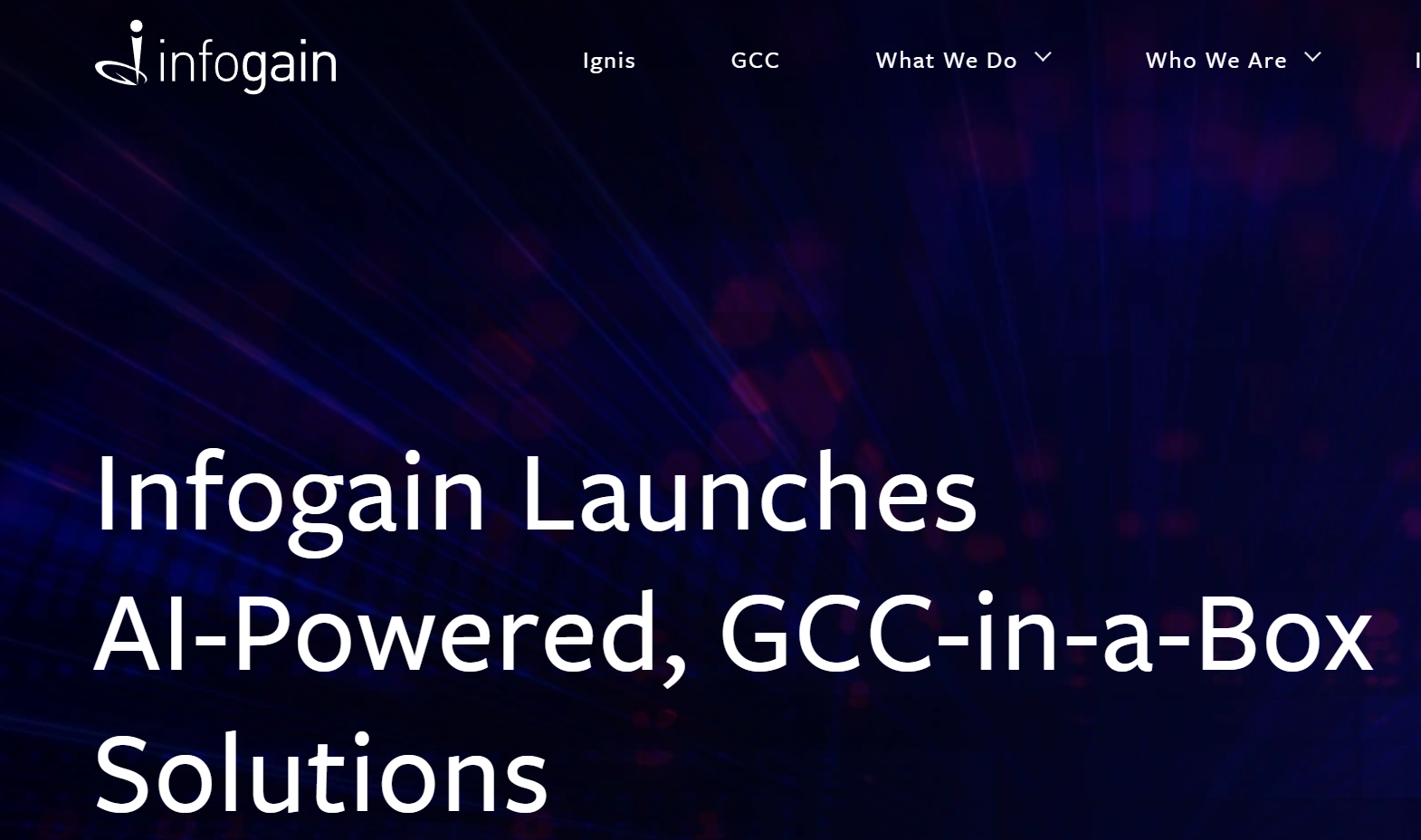 Infogain Launches AI-Powered “GCC-in-a-Box” Offering for Global ...