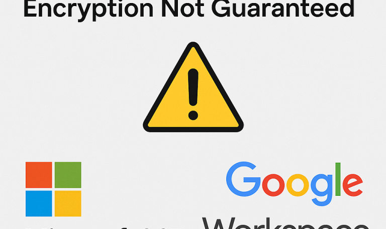Microsoft 365 and Google Workspace May Be Exposing Sensitive Data Due to Hidden Email Encryption ...