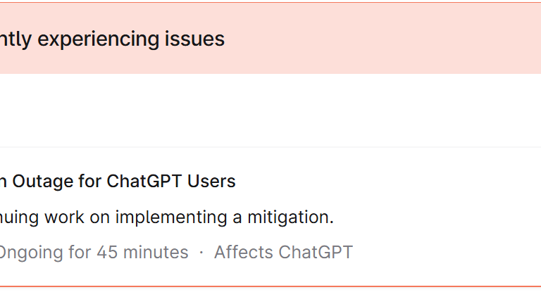 Partial ChatGPT Outage Follows GPT-5 Rollout – Tehrani.com – Tehrani on ...