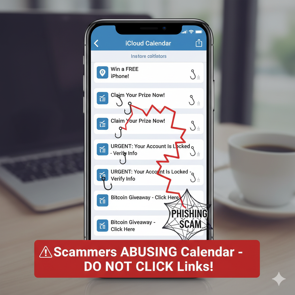 How Scammers Are Hijacking iCloud Calendar Invites to Phish Your Data ...