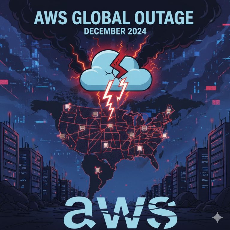 Widespread Cloud Outage Disrupts Amazon and Major Online Services ...